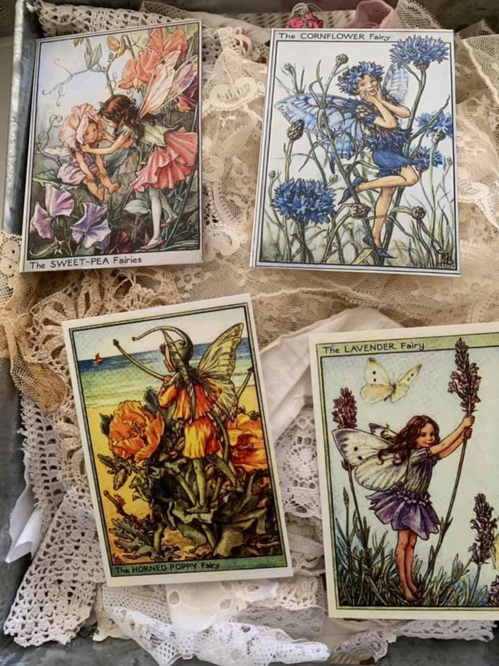 Flower Fairy Postcards*12 Different Characters*vintage Styling*12 ...