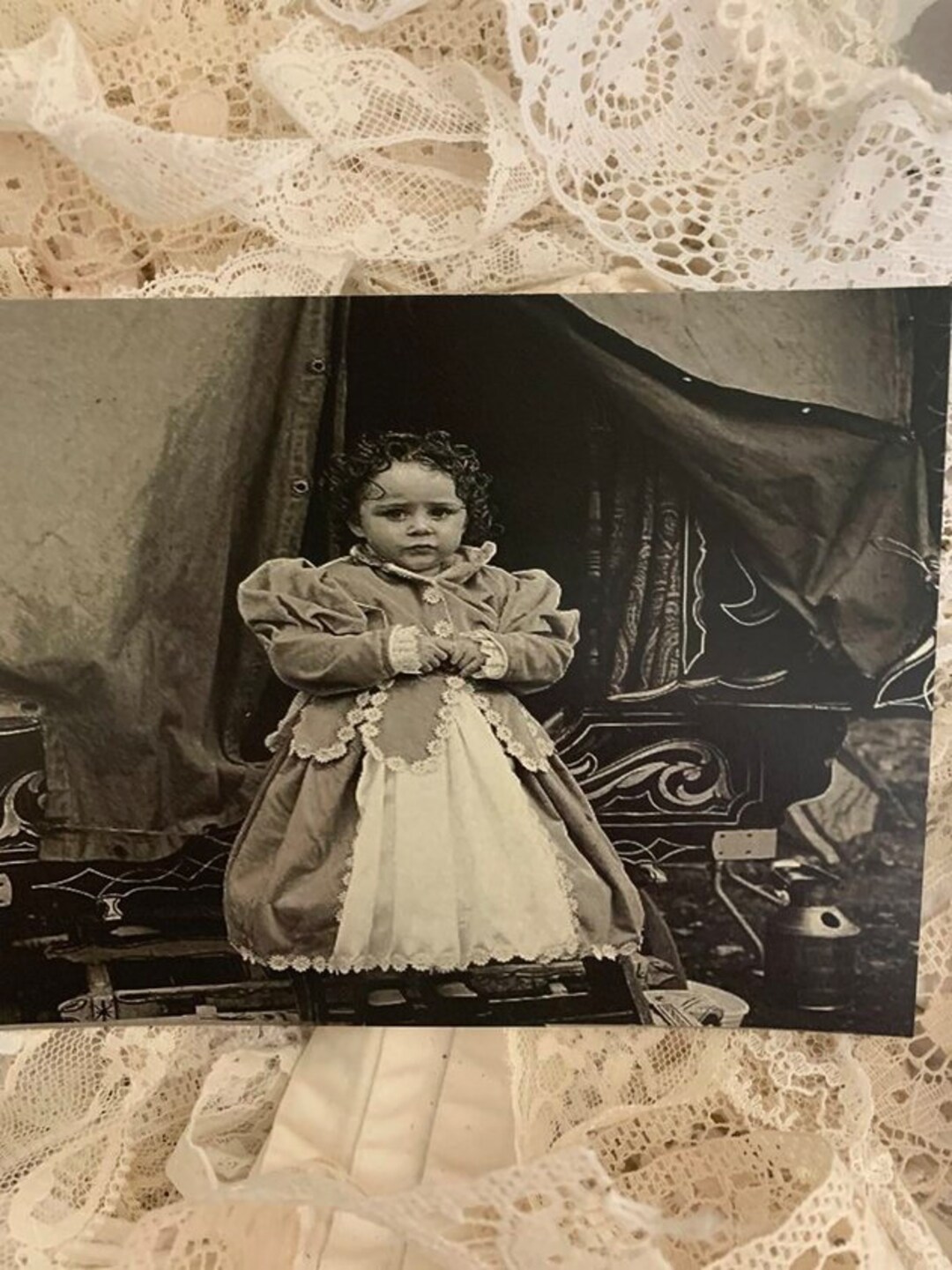 GYPSY little Girl12 Identical Postcardspostcard Backonly - Etsy