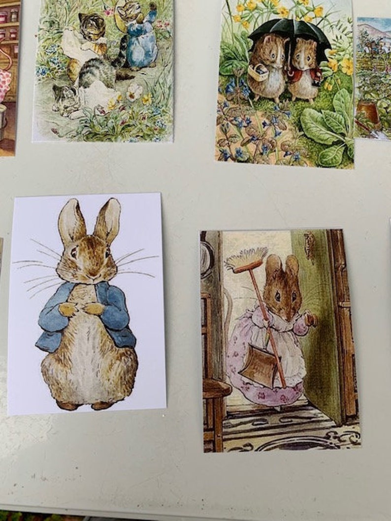 BEATRIX POTTER 25 High Quality Postcards*gorgeous Images*great for ...
