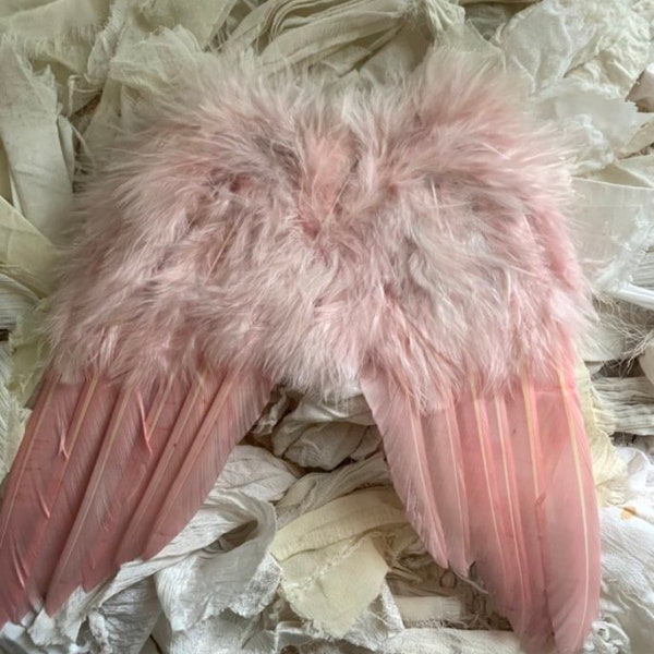 Pink Angel Wings - Etsy