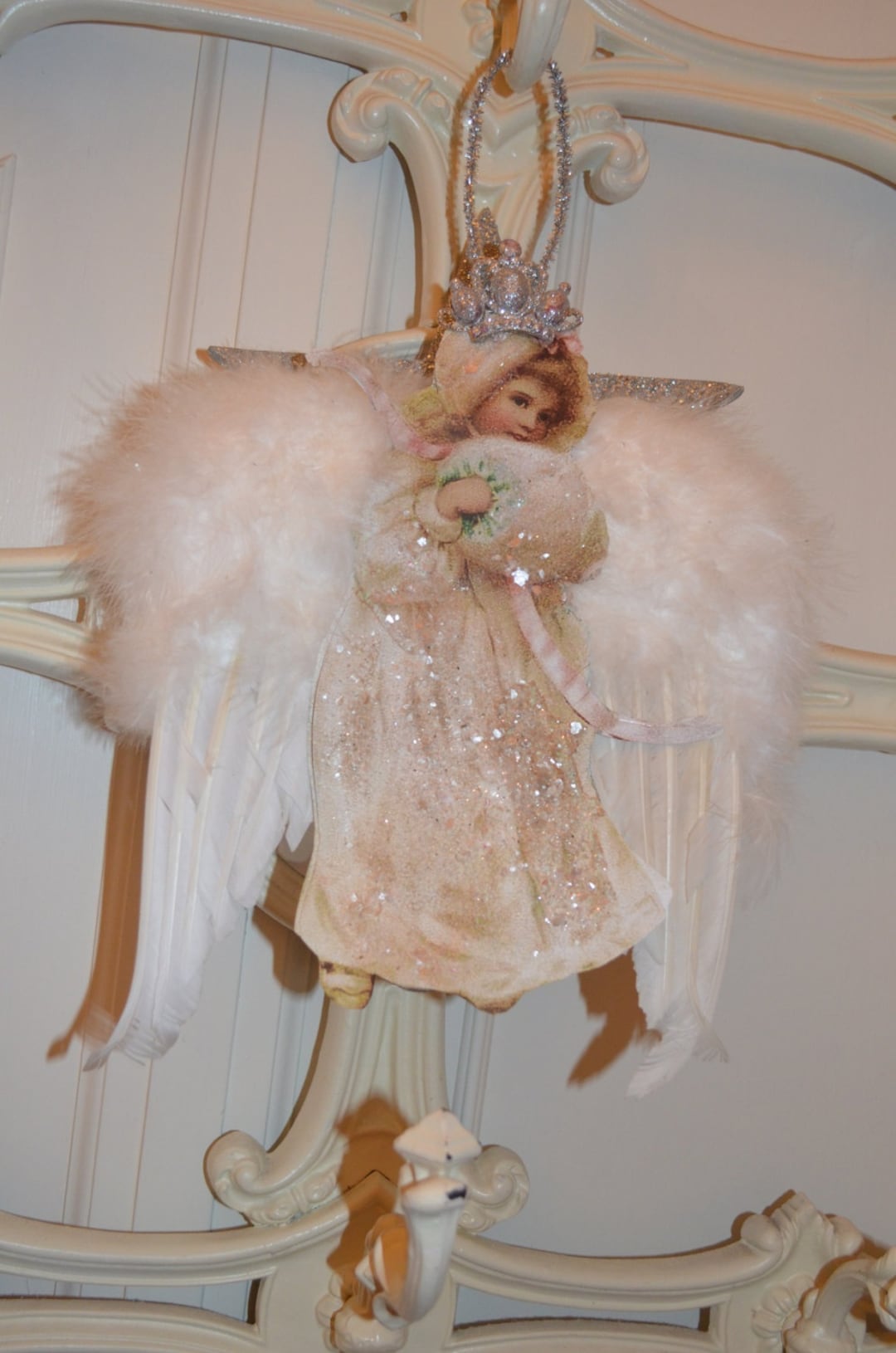 VICTORIAN Angel Ornament*decoration.christmasany Time*regina Queen of ...