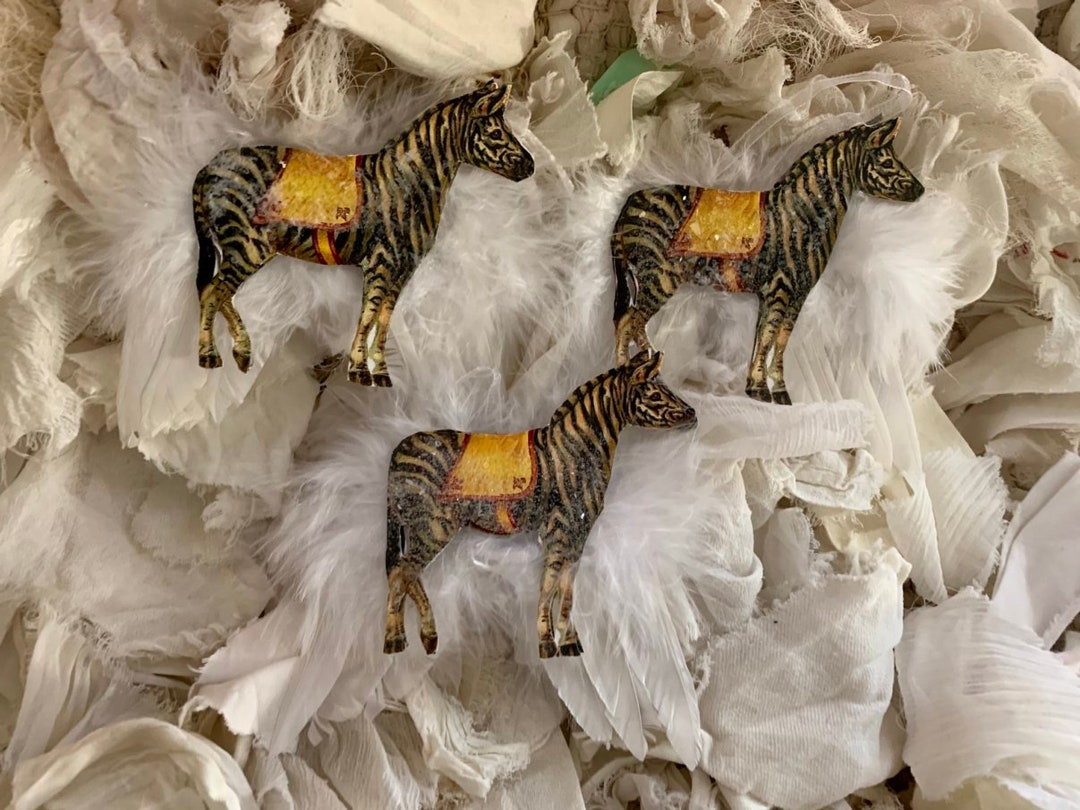 Zeb Our Zebra Angel Ornament* Exclusive* Hand Cut in Two Layers*german ...