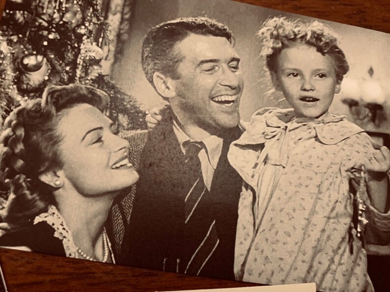 It's a Wonderful Life*christmas Real Photos Vtg. Style Postcards 16 ...