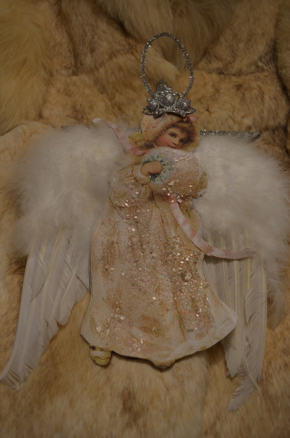 Angel Decoration.sale*ornament.regina Queen of the Angels.real Large ...