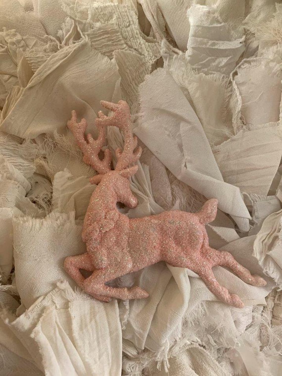 Christmas Pink Leaping Reindeer*you Will Receive One When You Purchase ...