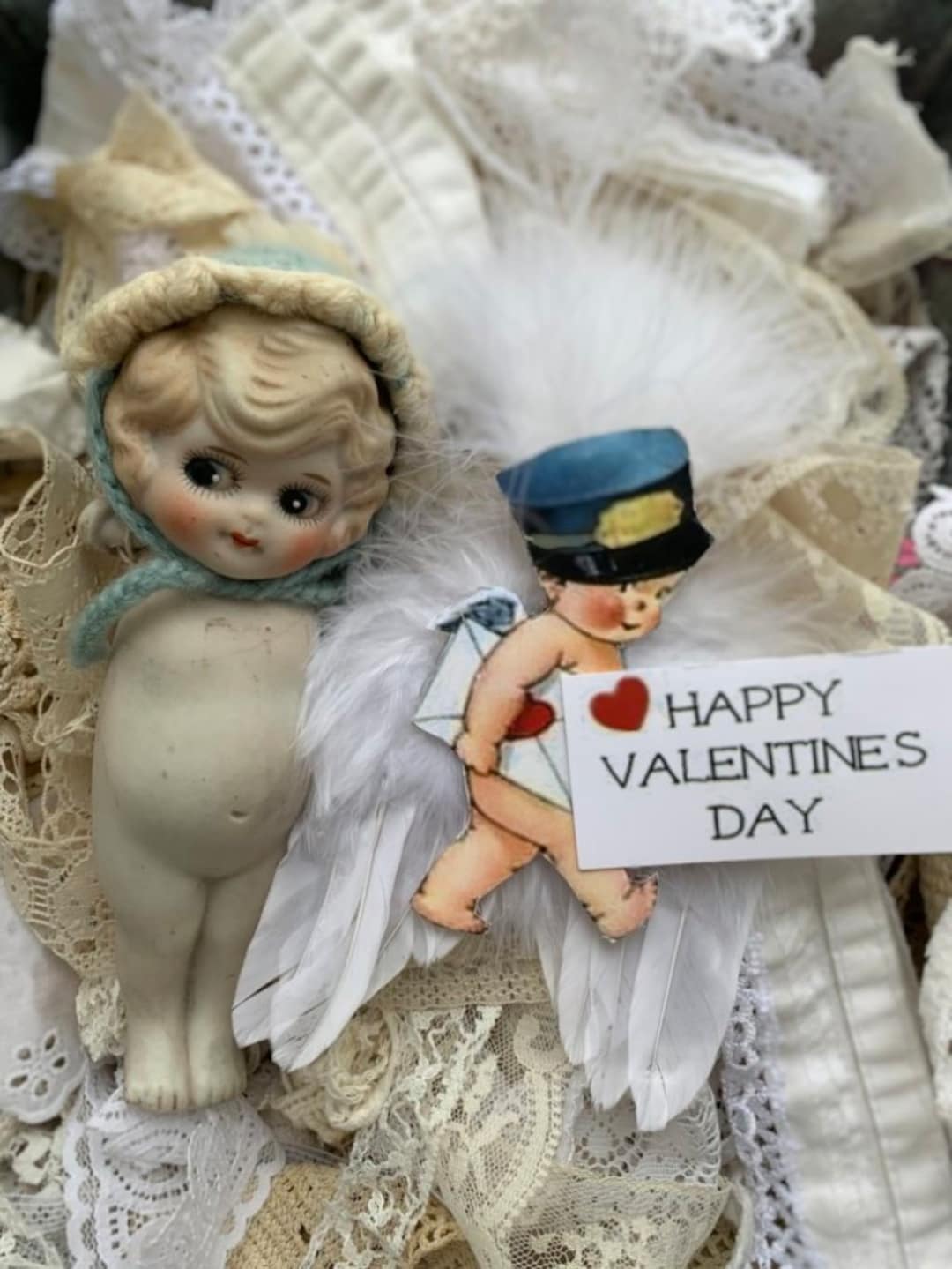 Valentine Dan Cupid*he is the Mailman and He Carries a Great Big Sealed ...