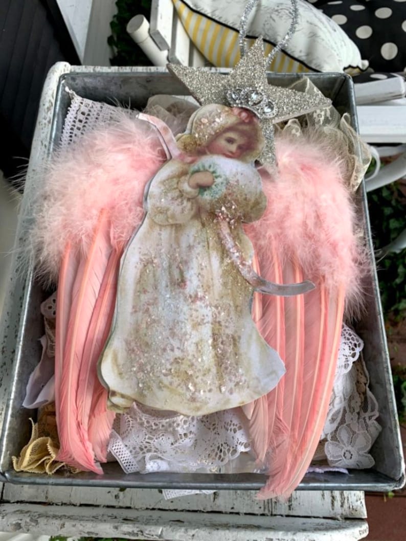 Angel Decoration.sale*ornament.regina Queen of the Angels.real Large ...