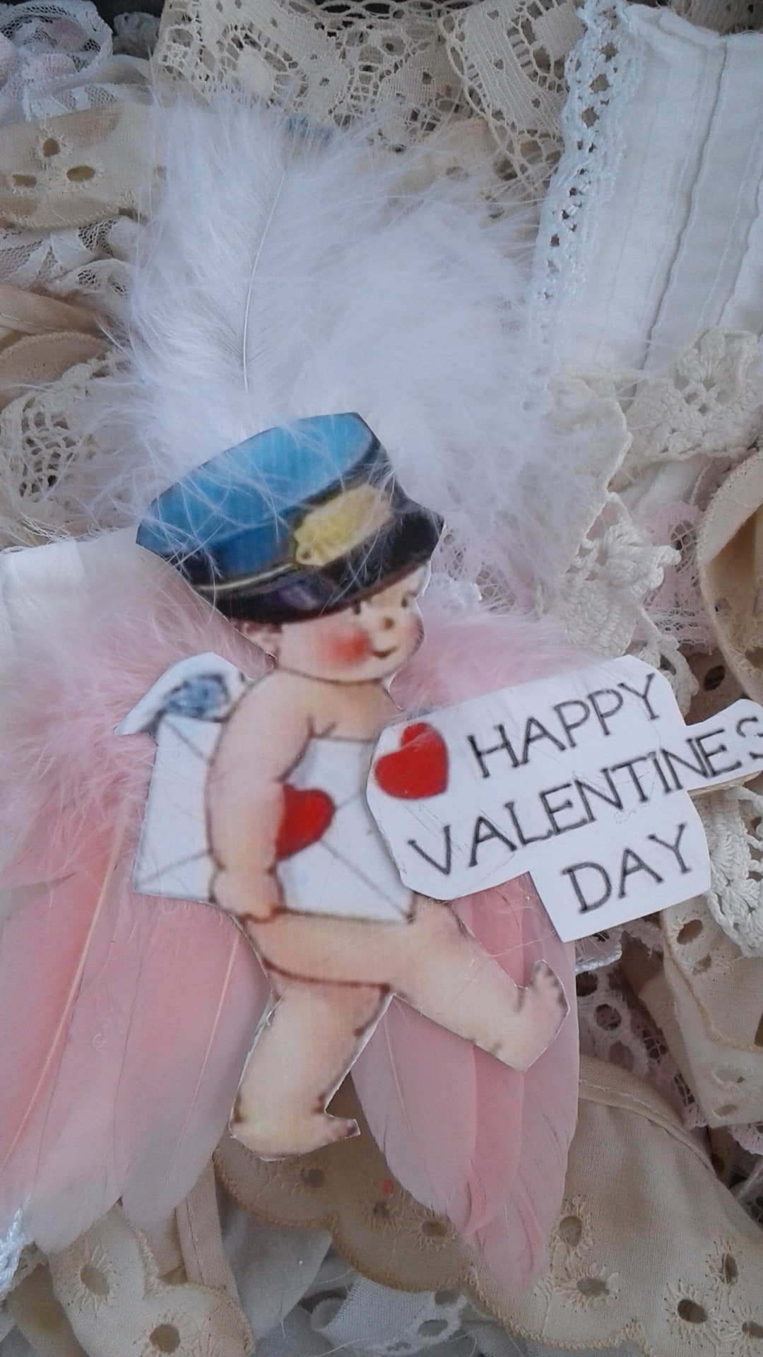 Valentine Dan Cupid*he is the Mailman and He Carries a Great Big Sealed ...