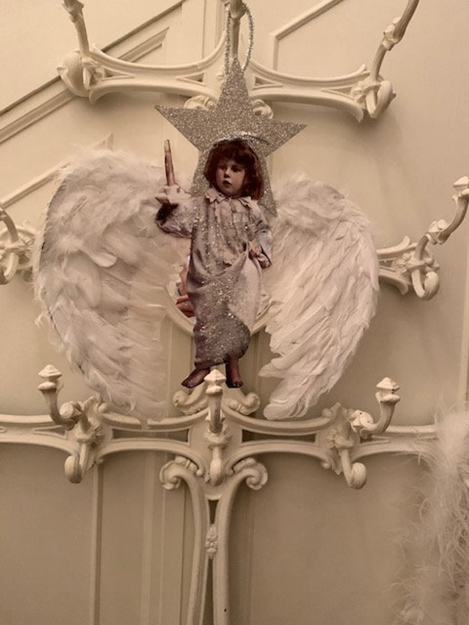 Angel Christmas Ornament Largeour Littest Angel Lights the - Etsy