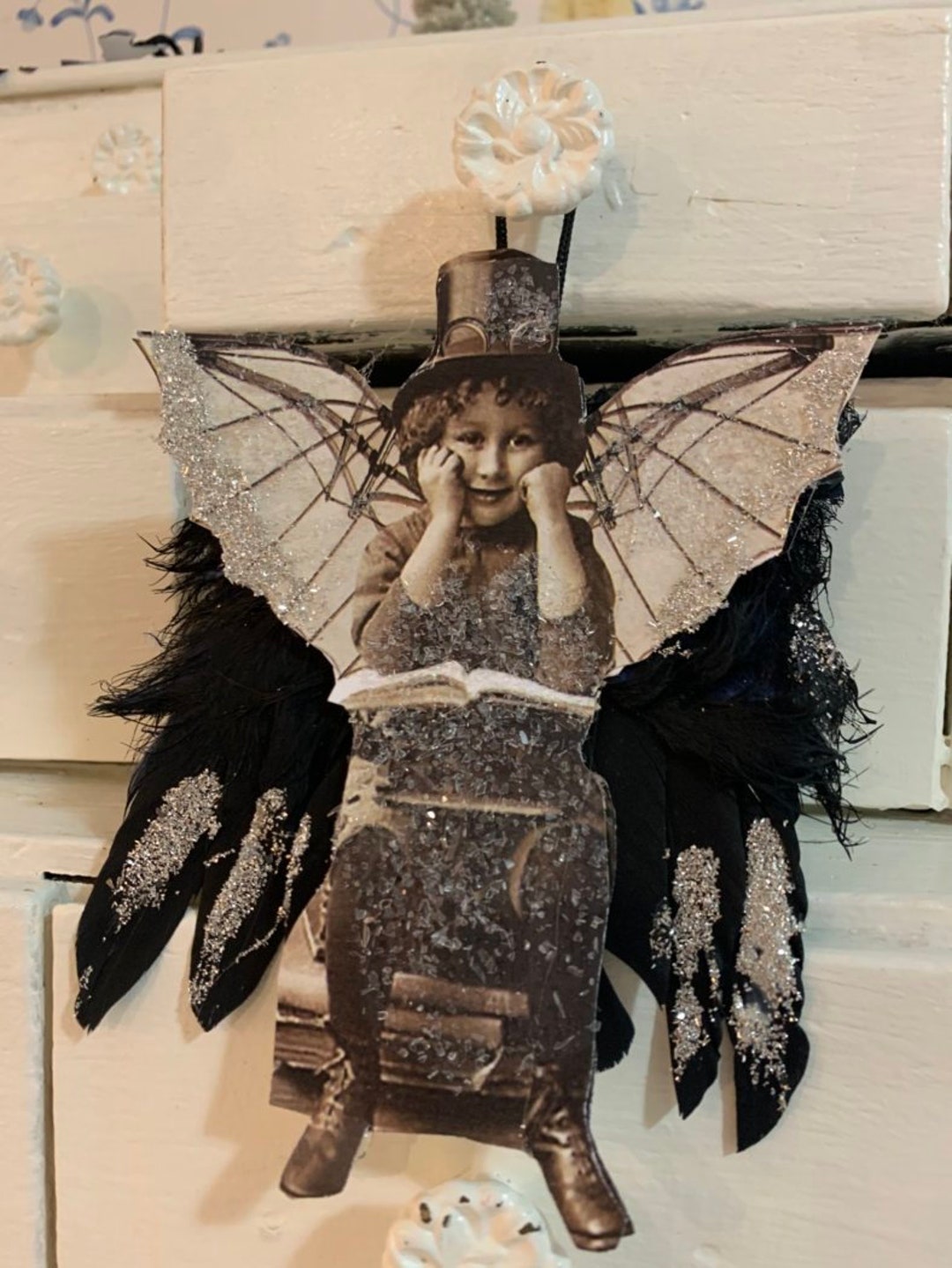 HALLOLWEEN Any Timebat Wing Boy With the Silver Tipped Wings ...
