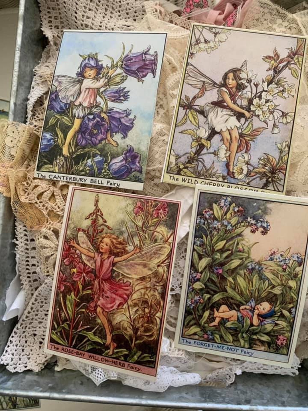 Flower Fairy Postcards*12 Different Characters*vintage Styling*12 ...