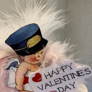 Valentine Dan Cupid*he is the Mailman and He Carries a Great Big Sealed ...
