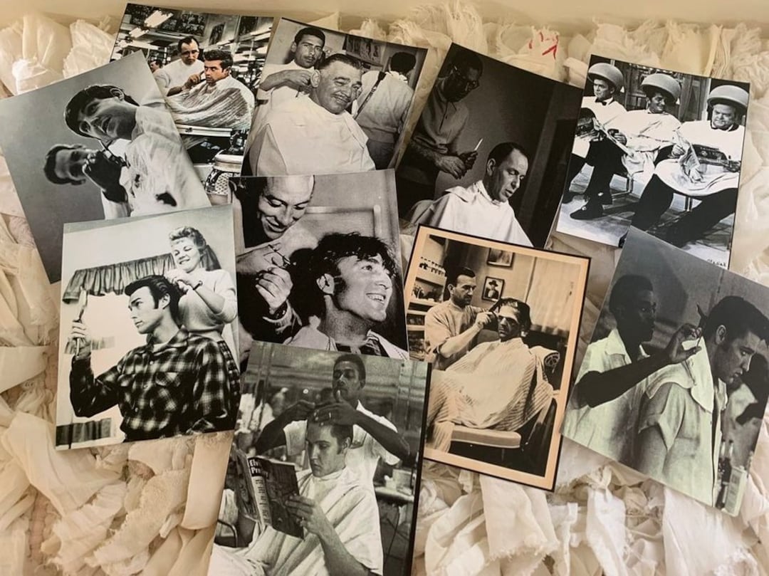 Sale*barber Shop*postcards*vintage Hollywood Icons*beatles*clark Gable ...