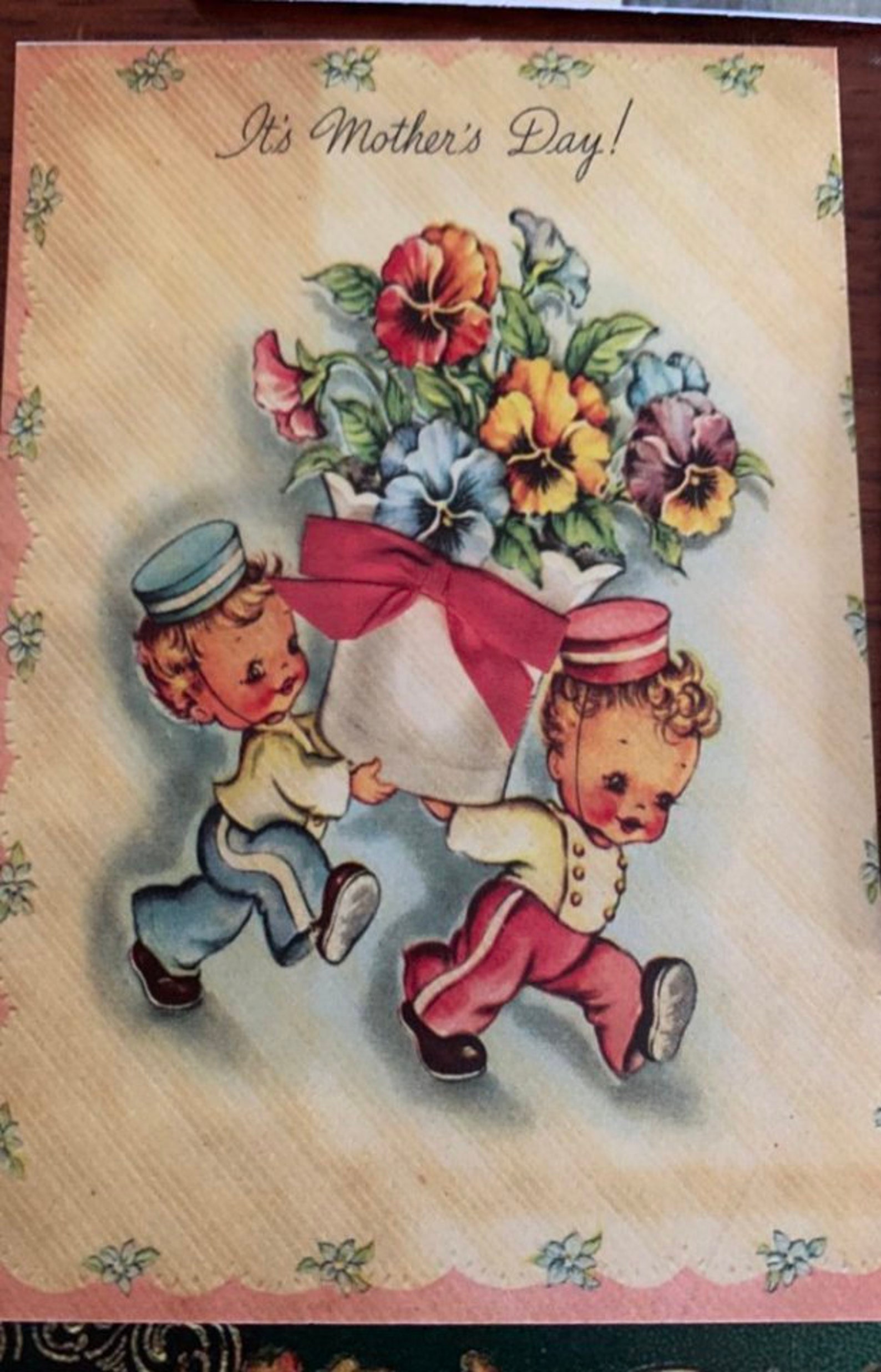 Mother's Day Postcards Vintage Stylequality Card Stock12 - Etsy