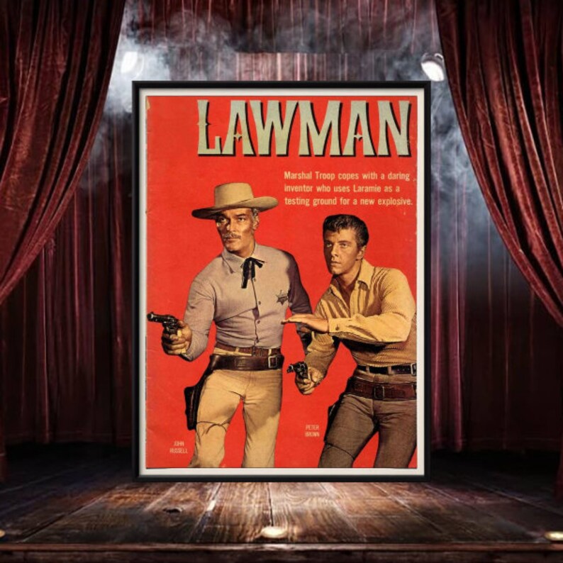 Lawman 1958 Tv Series 4 Seasons 156 Episodes Completed Series