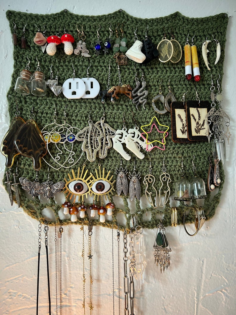 Hanging Jewelry Organizer - Etsy