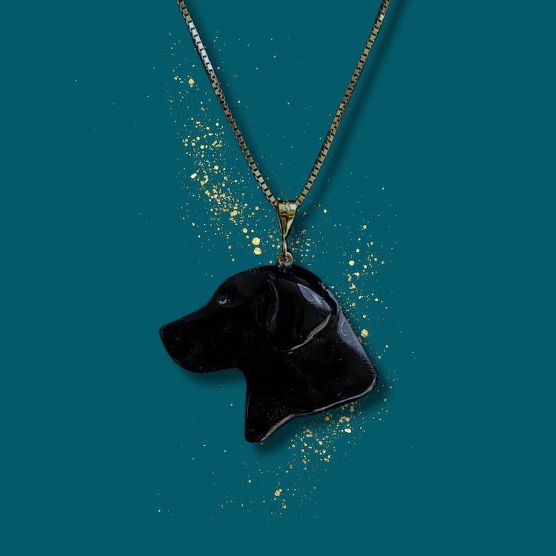 Labrador Necklace - Etsy UK
