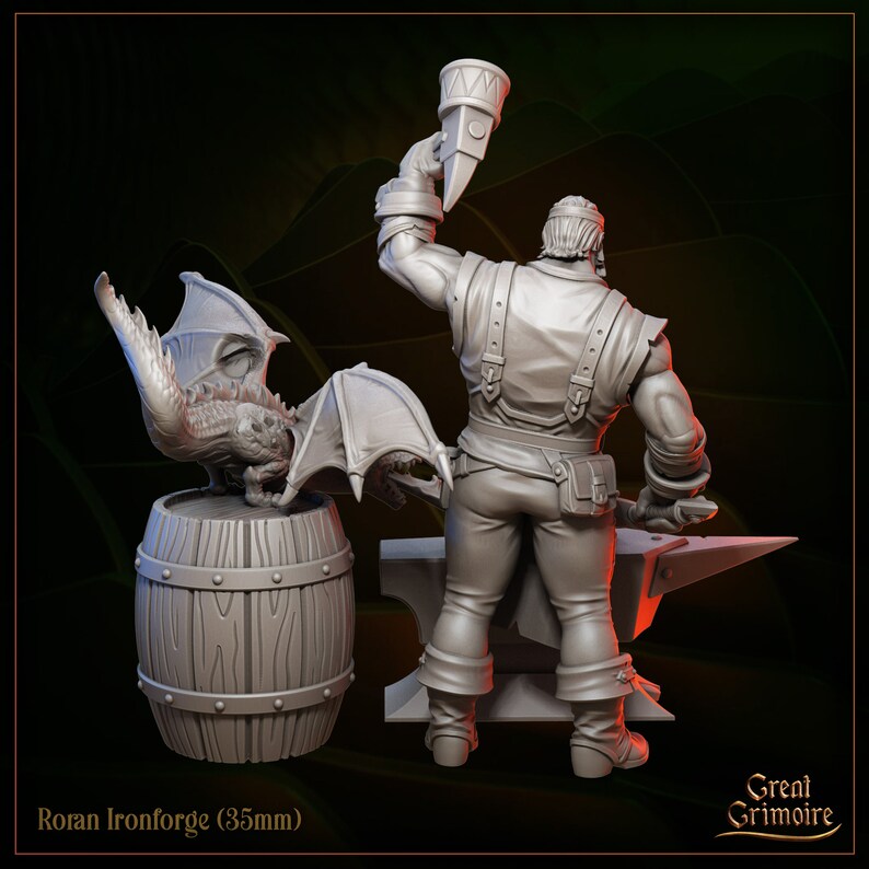 Roran Ironforge by Great Grimoire - Etsy