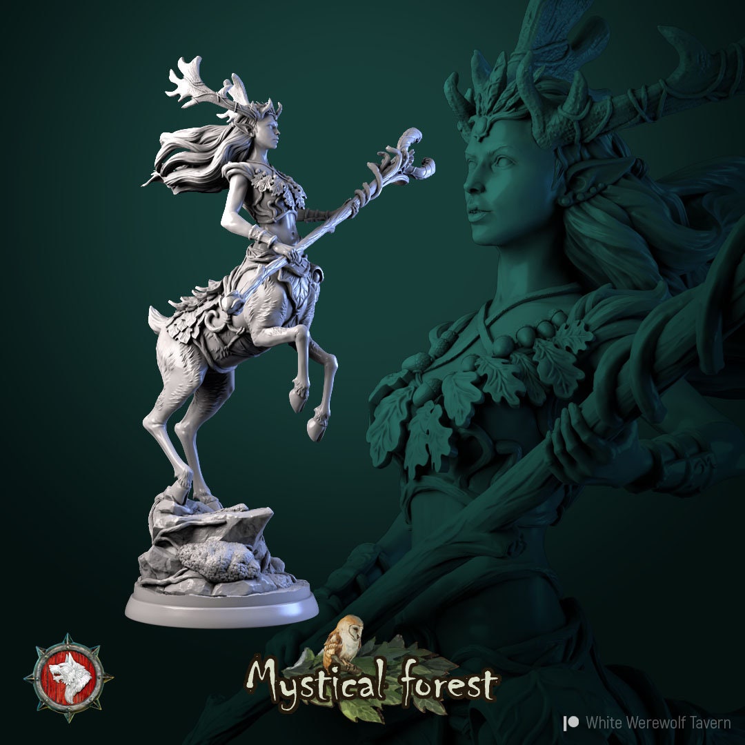 Doe Ingrid Centaur Druid by White Werewolf Tavern - Etsy