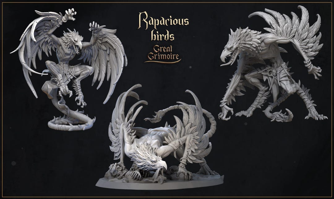 Rapacious Birds by Great Grimoire - Etsy