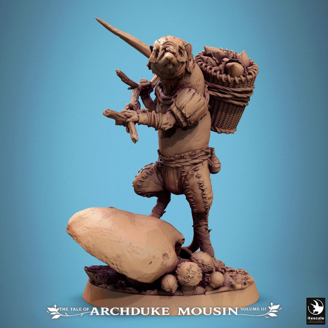 Etruscan Shrew by Rescale Miniatures - Etsy