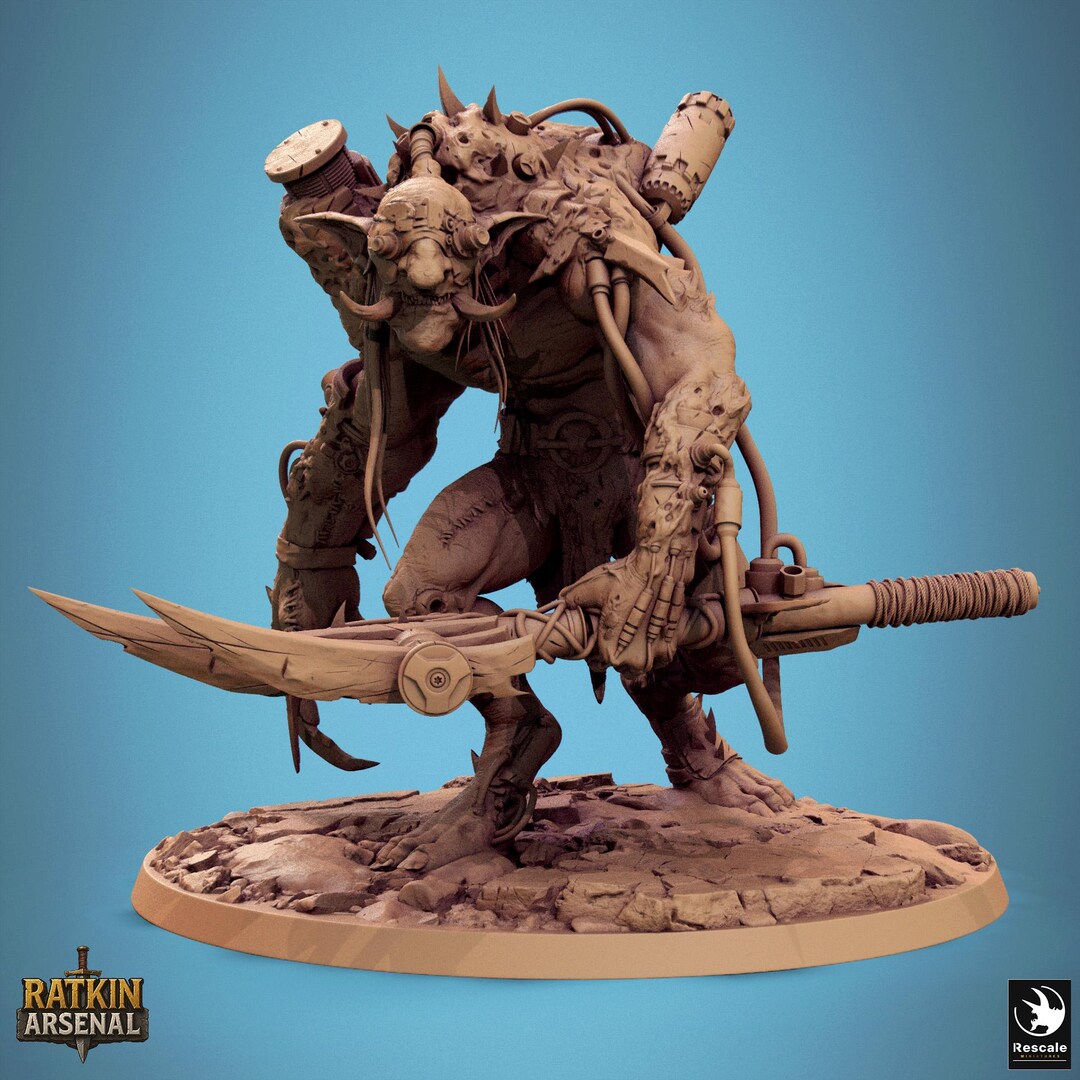 Experiment Blight Troll Walk by Rescale Miniatures - Etsy