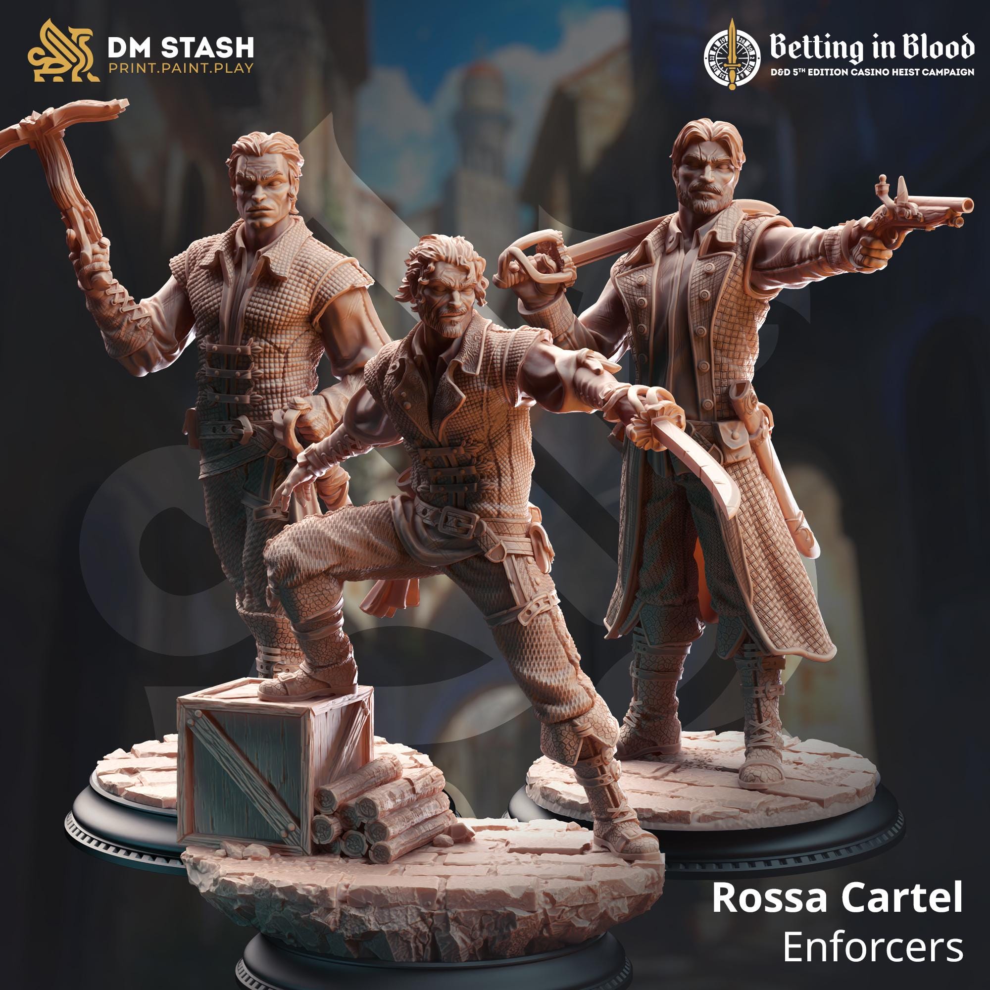 Bandit Swashbuckler Thugs - Rossa Cartel Enforcers by DM Stash - Etsy