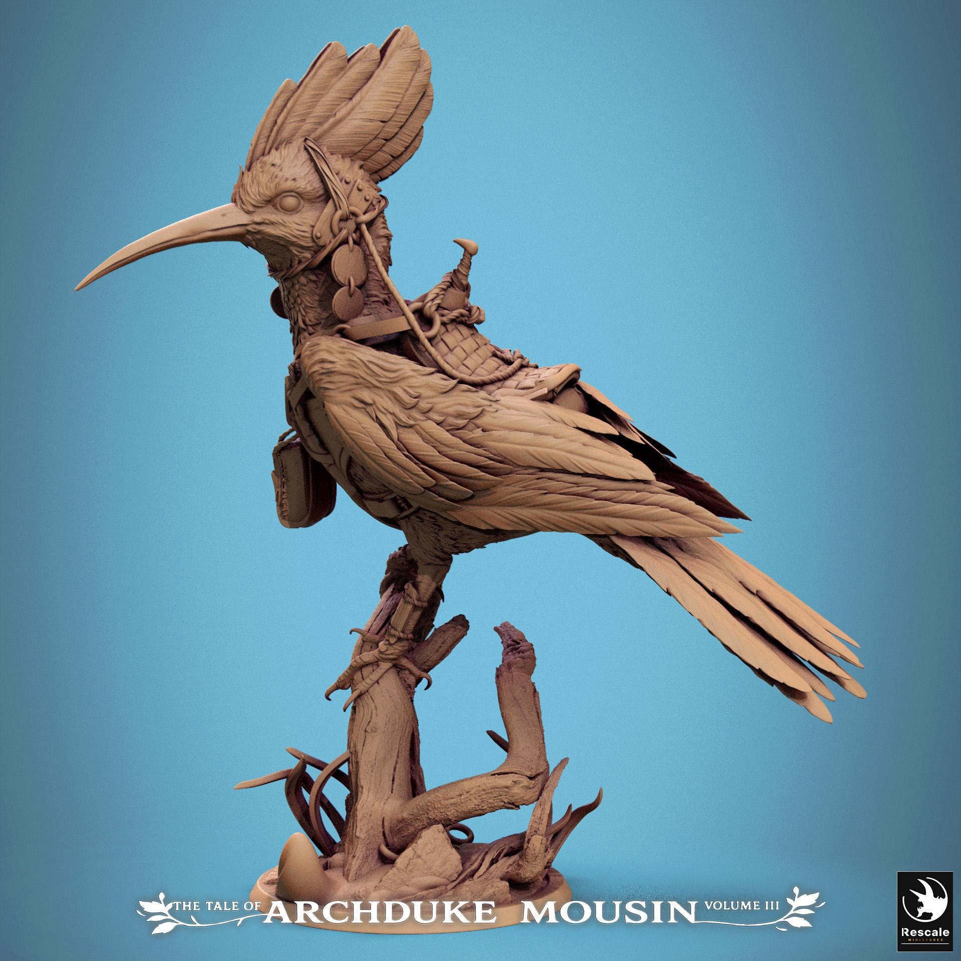 Hoopoe by Rescale Miniatures - Etsy