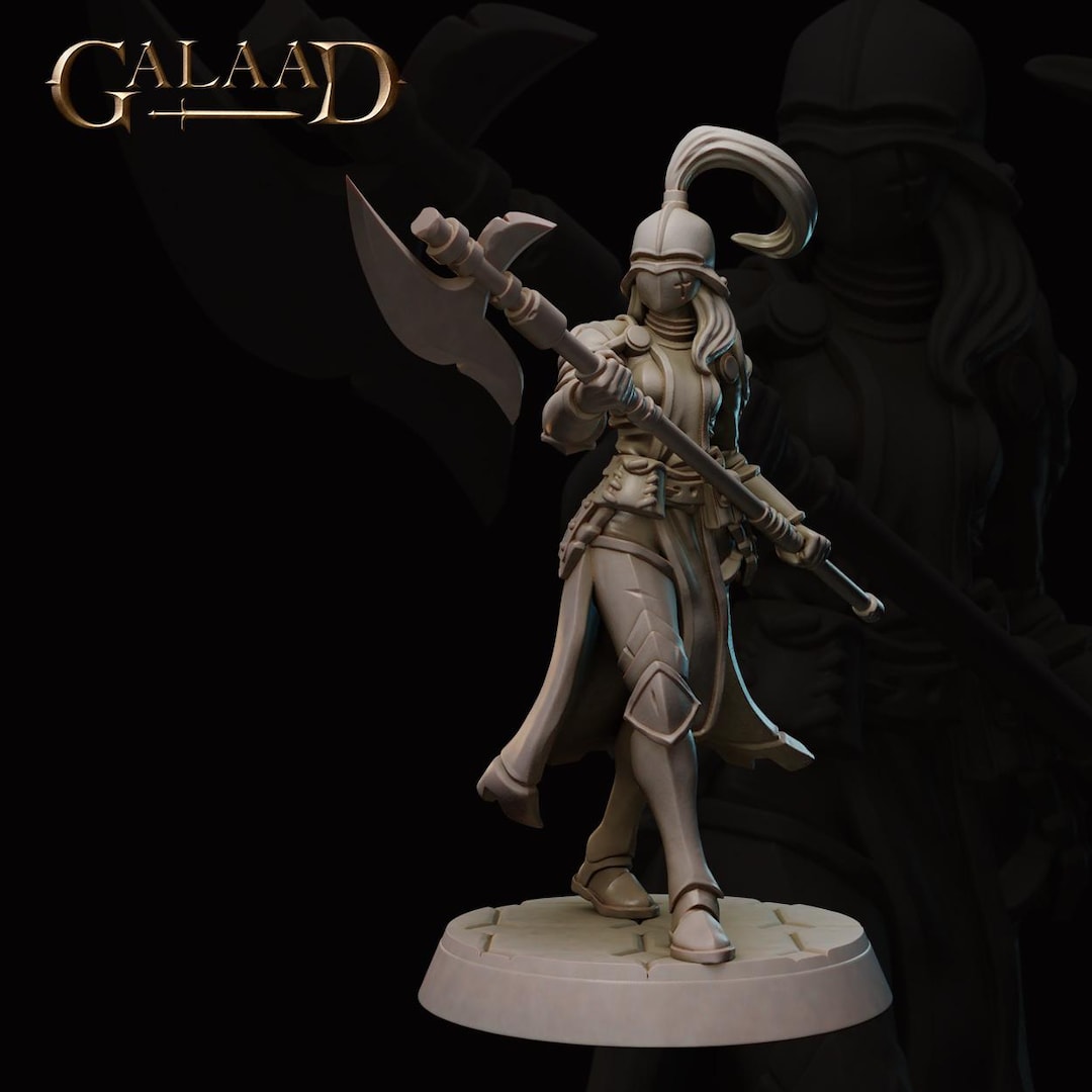Female Knight by Galaad Miniatures - Etsy