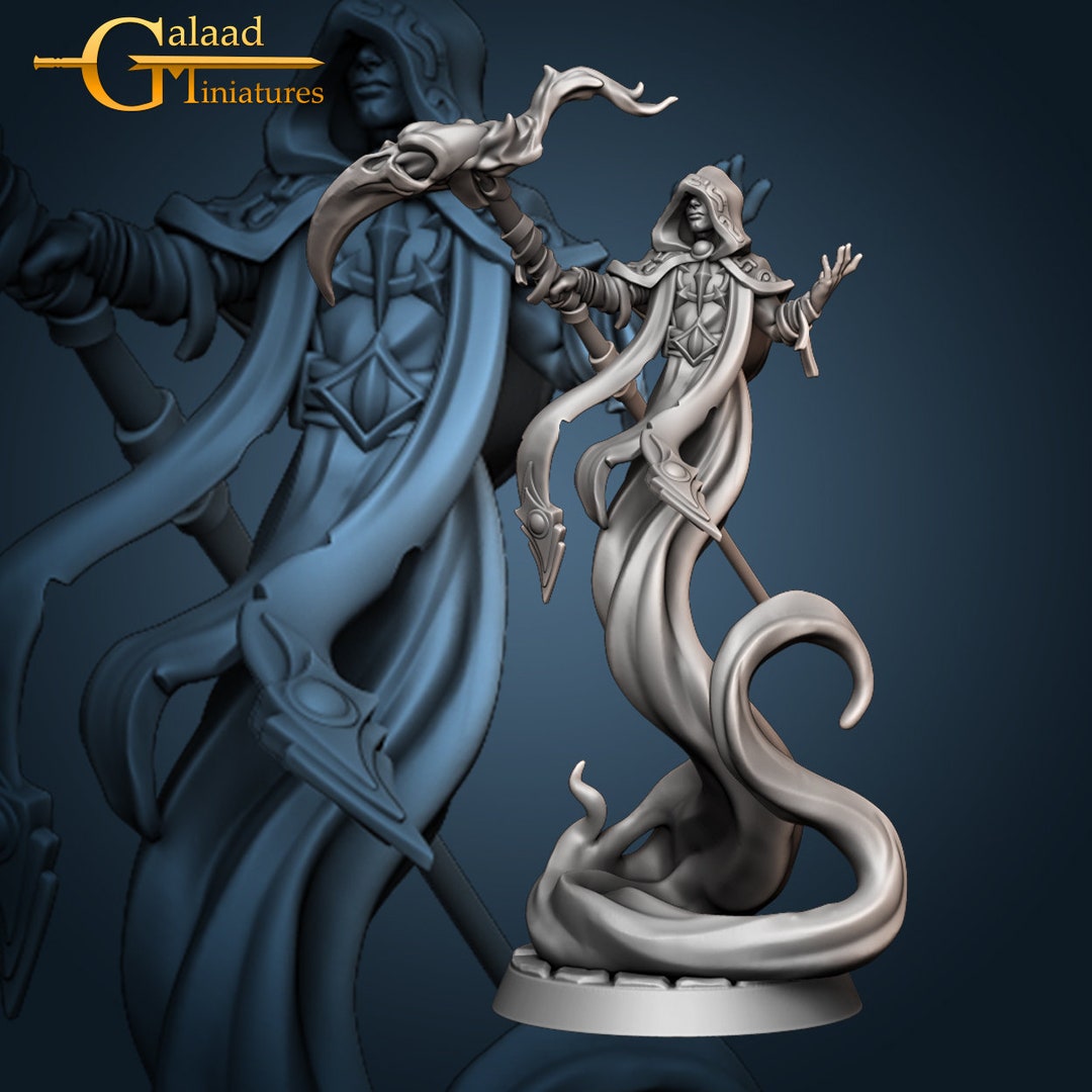 Archmage Dark Wizard by Galaad Miniatures - Etsy