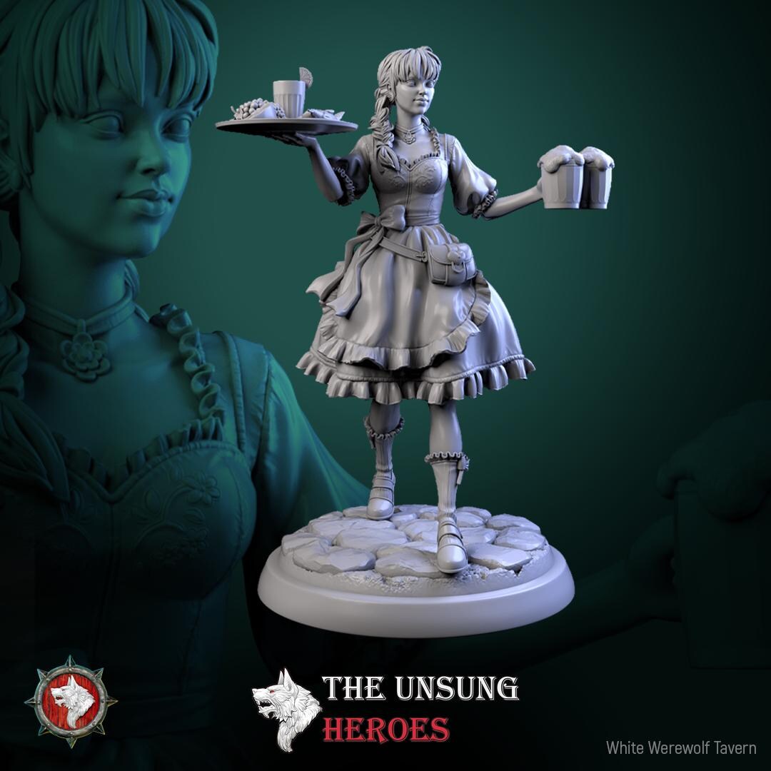 Alehouse Maid by White Werewolf Tavern - Etsy