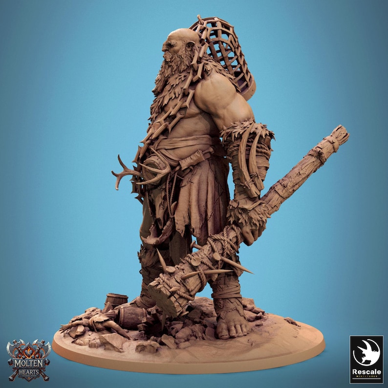 Stonebreaker Giant Stand Mace by Rescale Miniatures - Etsy