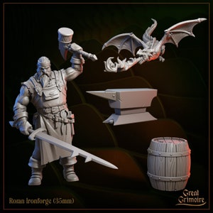 Roran Ironforge by Great Grimoire - Etsy