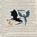 Forth Wing Dragons Sticker, Fourth Wing Sticker, Violet Sorrengail ...