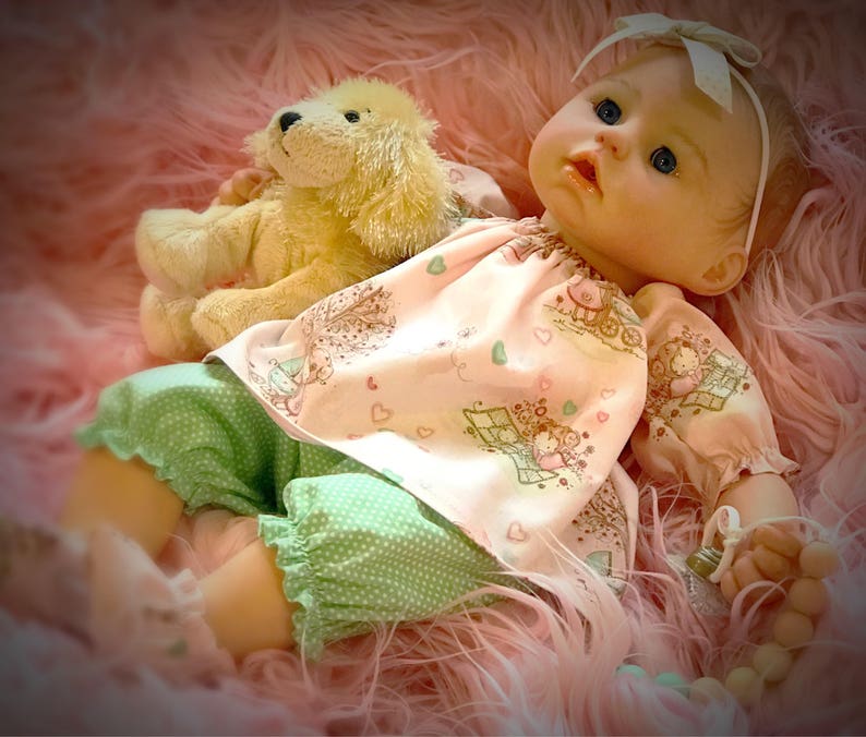 Reggiisdolls Easy Peasy Dress and Bloomers pattern PDF Fits | Etsy