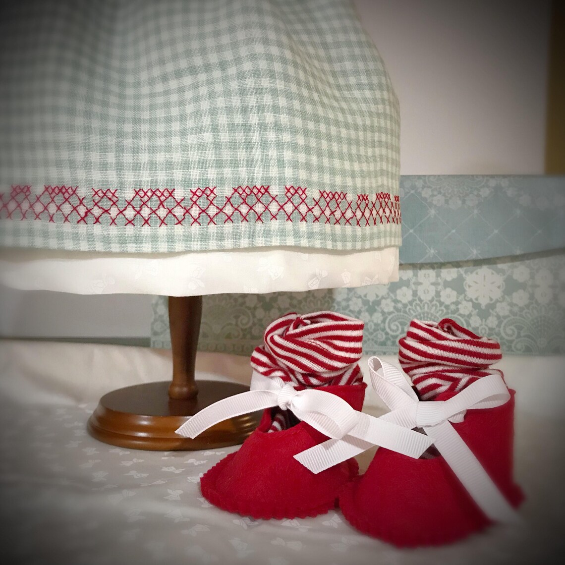 Reggie's Pretty Party Dress Pattern PDF -fits Waldorf Doll 16" to 18 ...