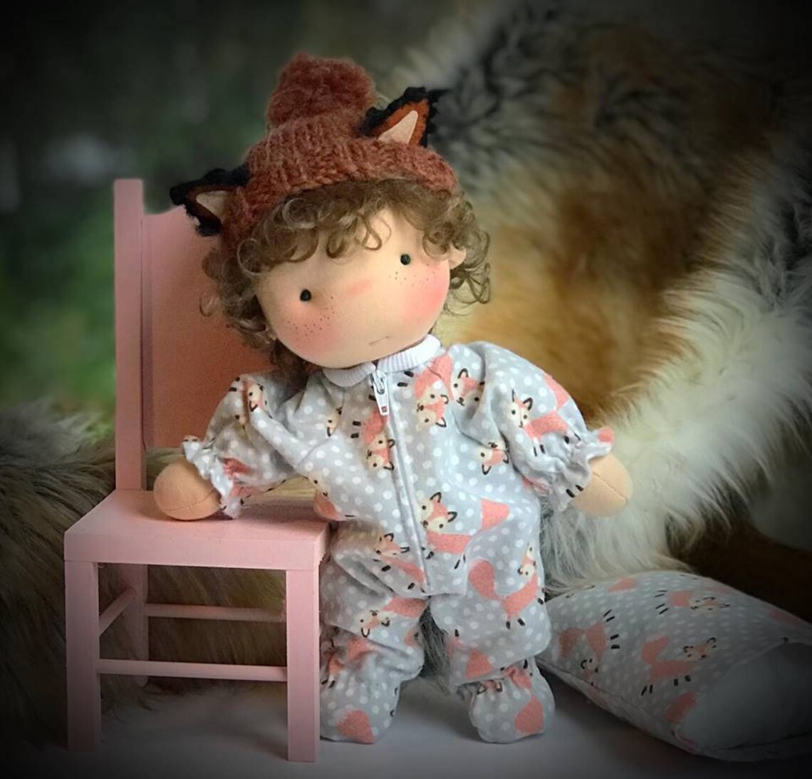 Reggiesdolls Waldorf Doll Jammies Pattern PDF Fits 10 - Etsy