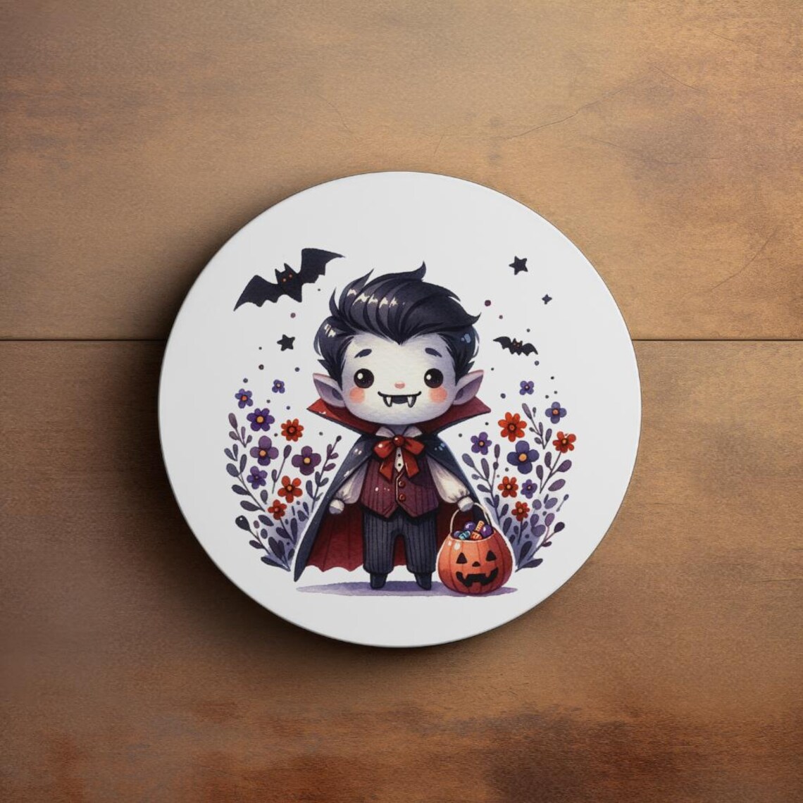 Cute Vampire Png, Happy Trick or Treat Png, Vampire in the Fall Png ...