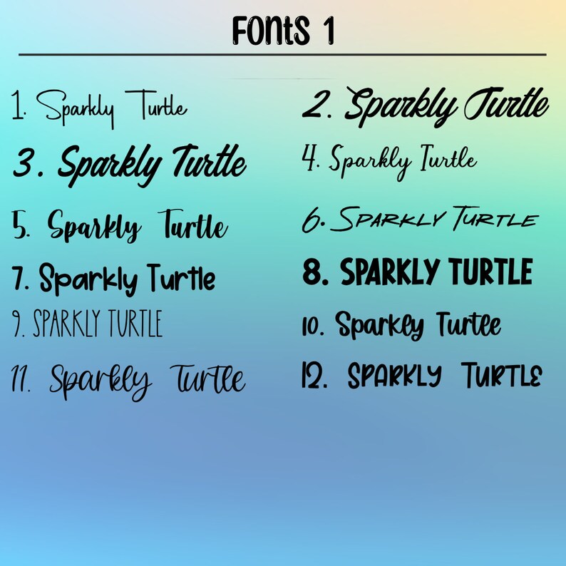 Custom Name Vinyl Decal, Holographic Name Sticker for Bottles, Tumblers ...