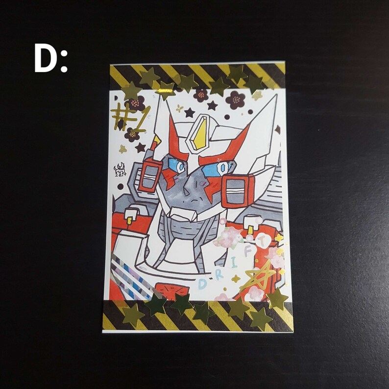 Customized Drift Art Print (4 X 6) - Transformers - Etsy