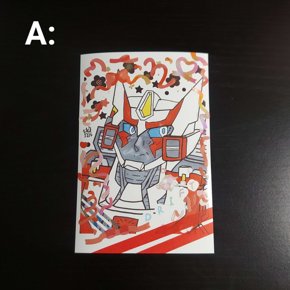 Customized Drift Art Print 4 X 6 Transformers - Etsy