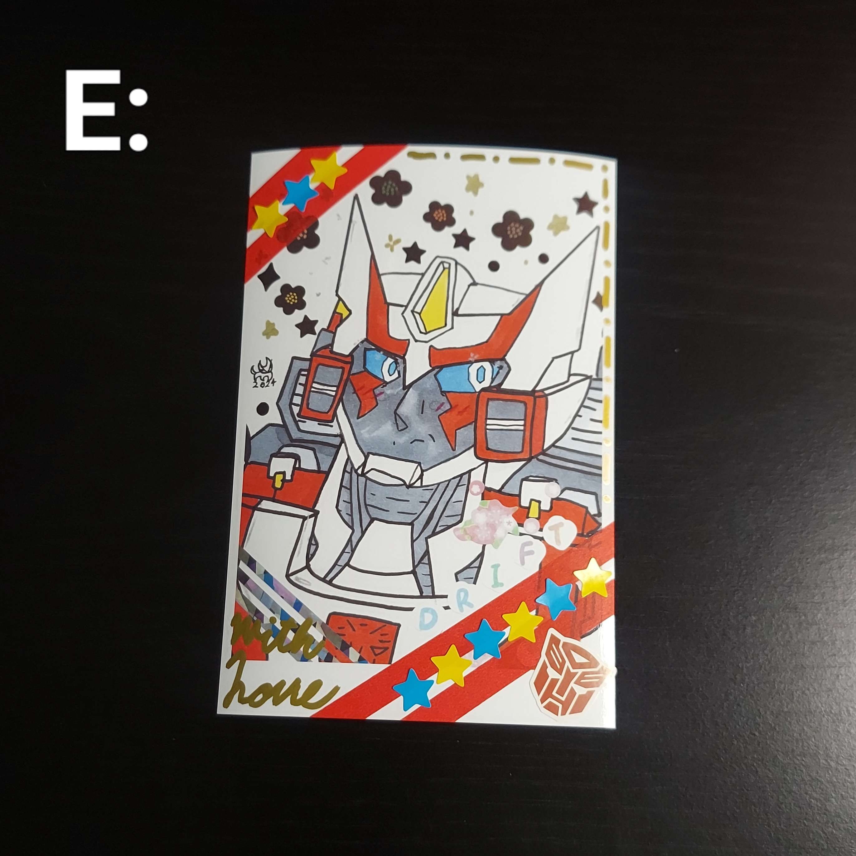 Customized Drift Art Print (4 X 6) - Transformers - Etsy