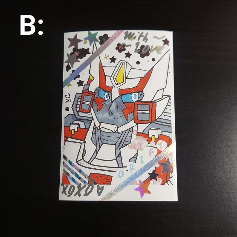 Customized Drift Art Print (4 X 6) - Transformers - Etsy