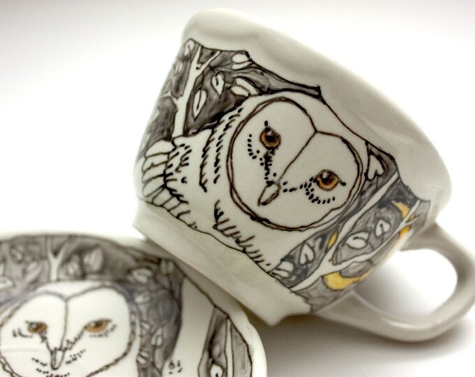 Barn Owl Tea Set - Etsy