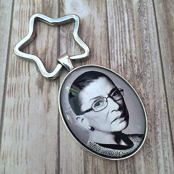 Ruth Bader Ginsburg Key Chain Keychain the Notorious RBG - Etsy