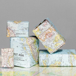 Custom Map Locket Made With Vintage Maps You Choose the Location Any ...