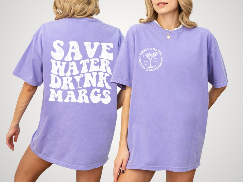 Margs and Matrimony Bachelorette Party Shirt: Custom Fiesta Tee - Etsy