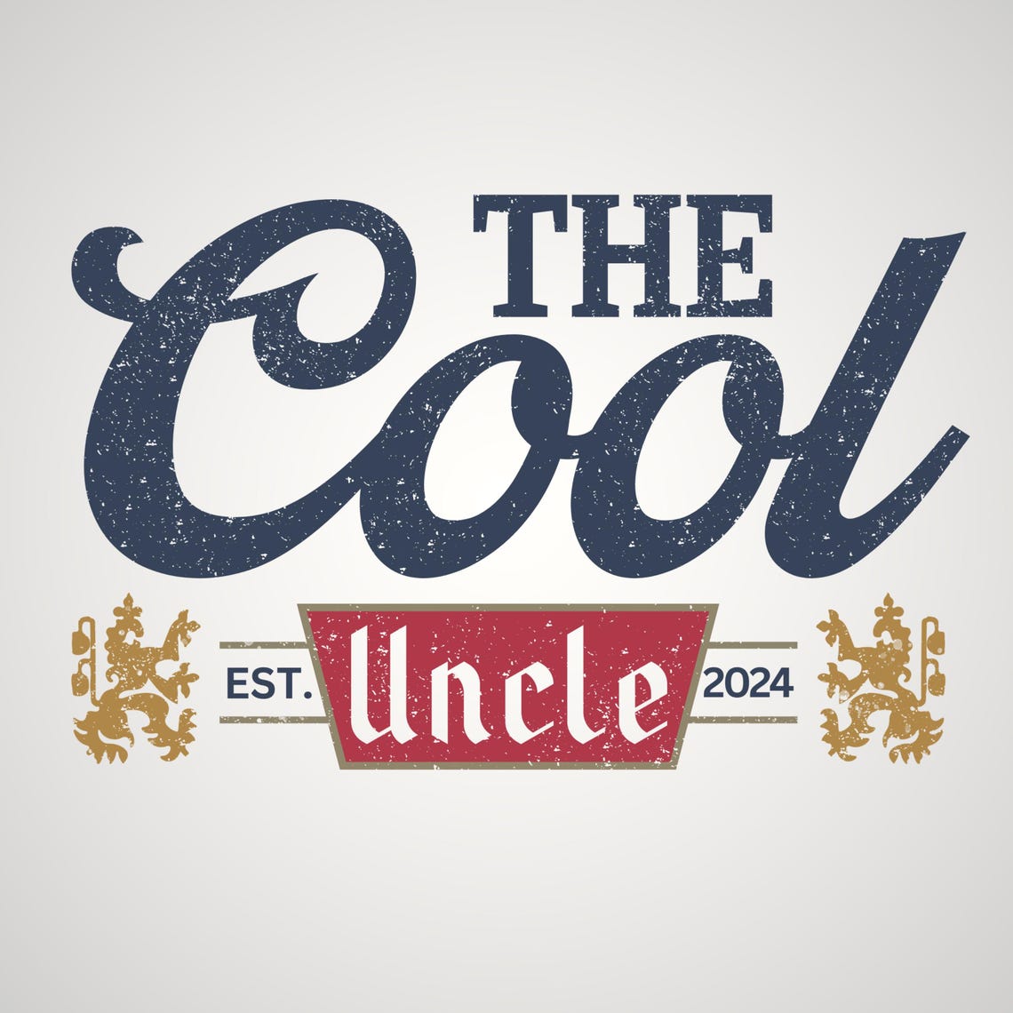The Cool Uncle Shirt Pregnancy Announcement Shirt for Uncle the Cool ...