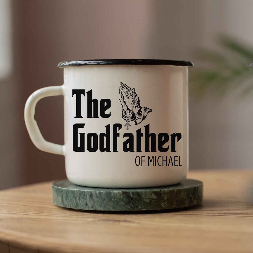 Personalized Godfather Proposal Mug Custom Baptism Gift for Godparents ...