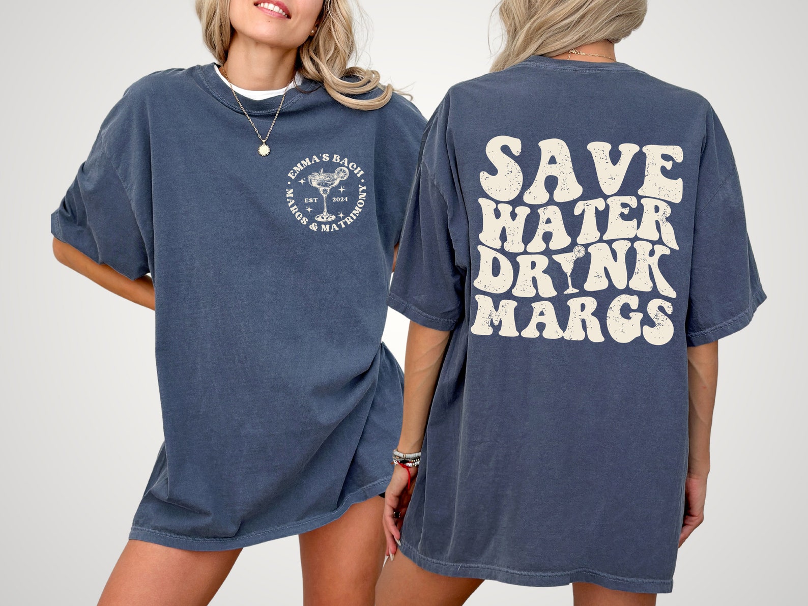 Margs and Matrimony Bachelorette Party Shirt: Custom Fiesta Tee - Etsy